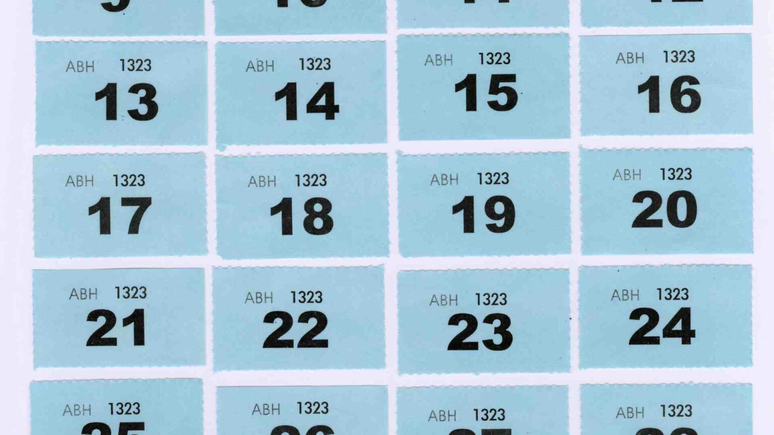 ¿Como hacer un talonario para rifa del 0 al 1000?